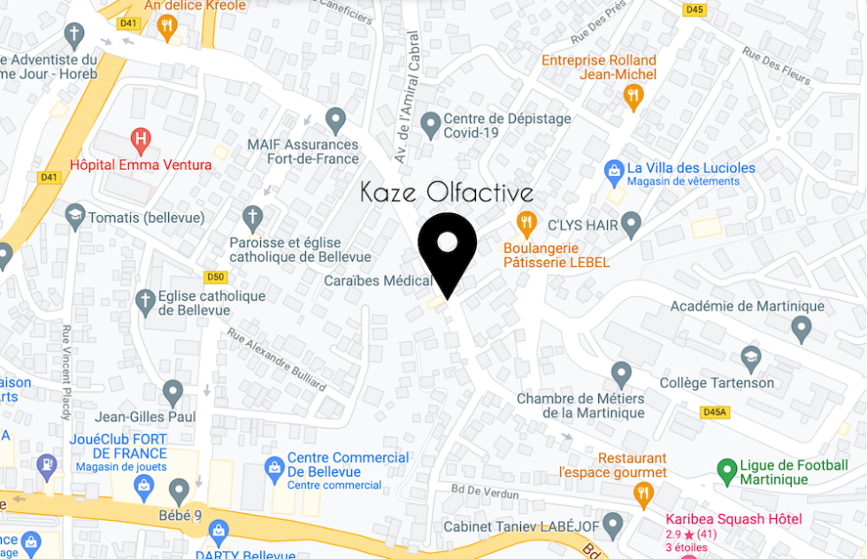 Contact - Kaze Olfactive